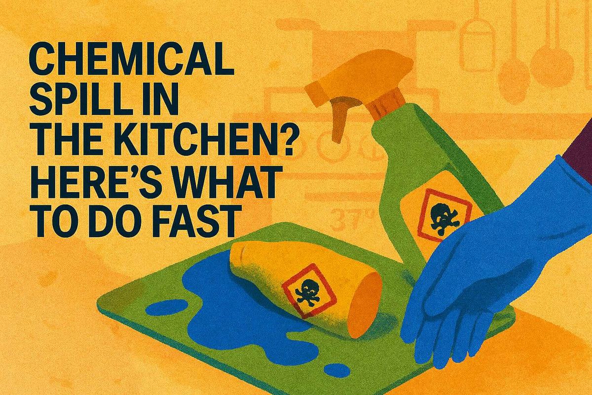 Kitchen Safety Guide | Handling Chemical Spills Near Food – My Food ...