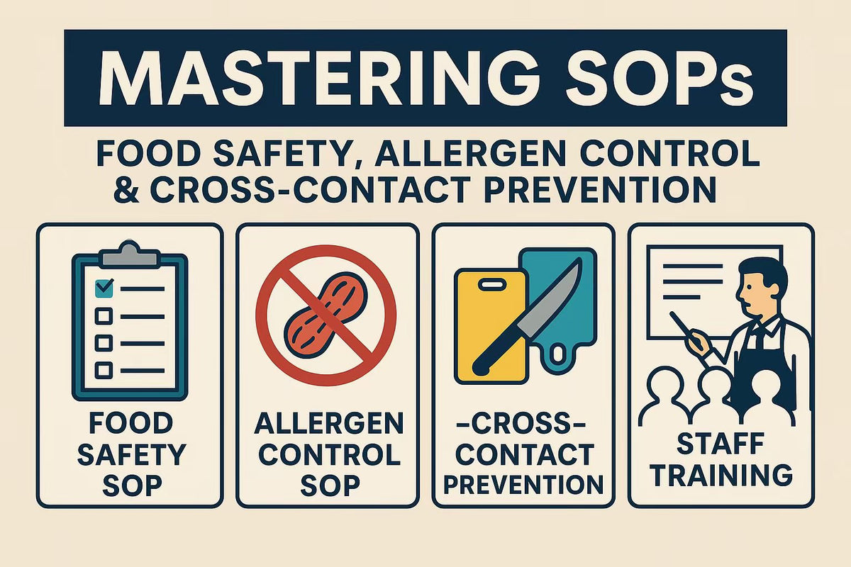 Mastering SOPs | Food Safety & Allergen Control – My Food Service License