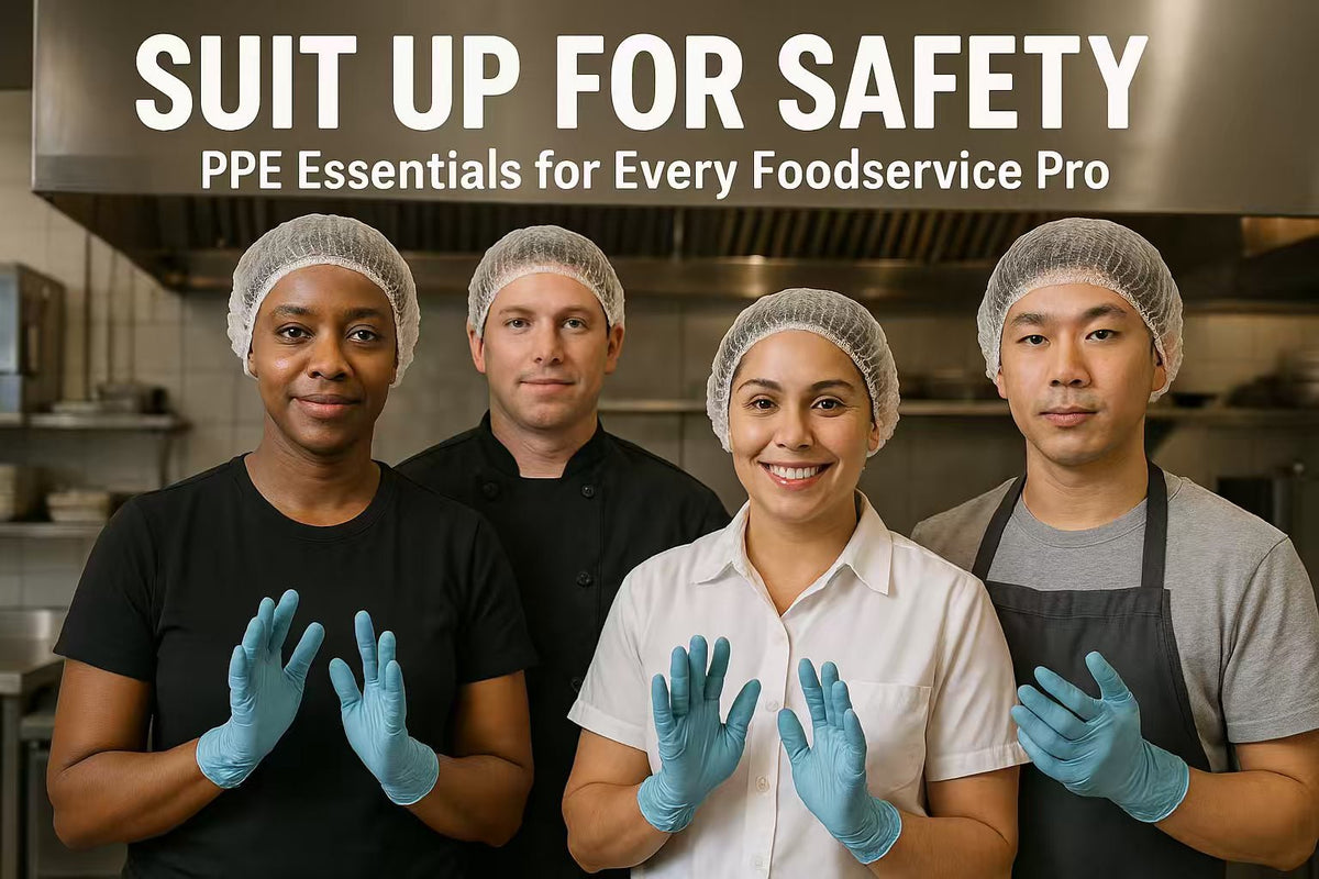 Suit Up for Safety: PPE Essentials for Every Foodservice Pro – My Food ...